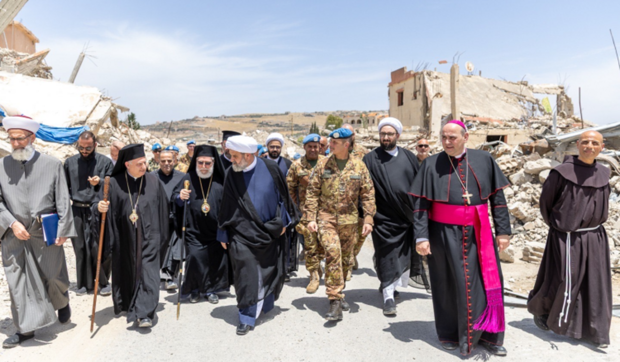 NNA - UNIFIK SW unites faiths in Yaroun: a sign of peace where conflict ...